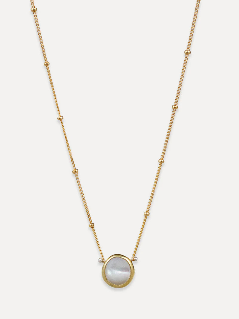 Comet Necklace | Mother of Pearl – She's Unique