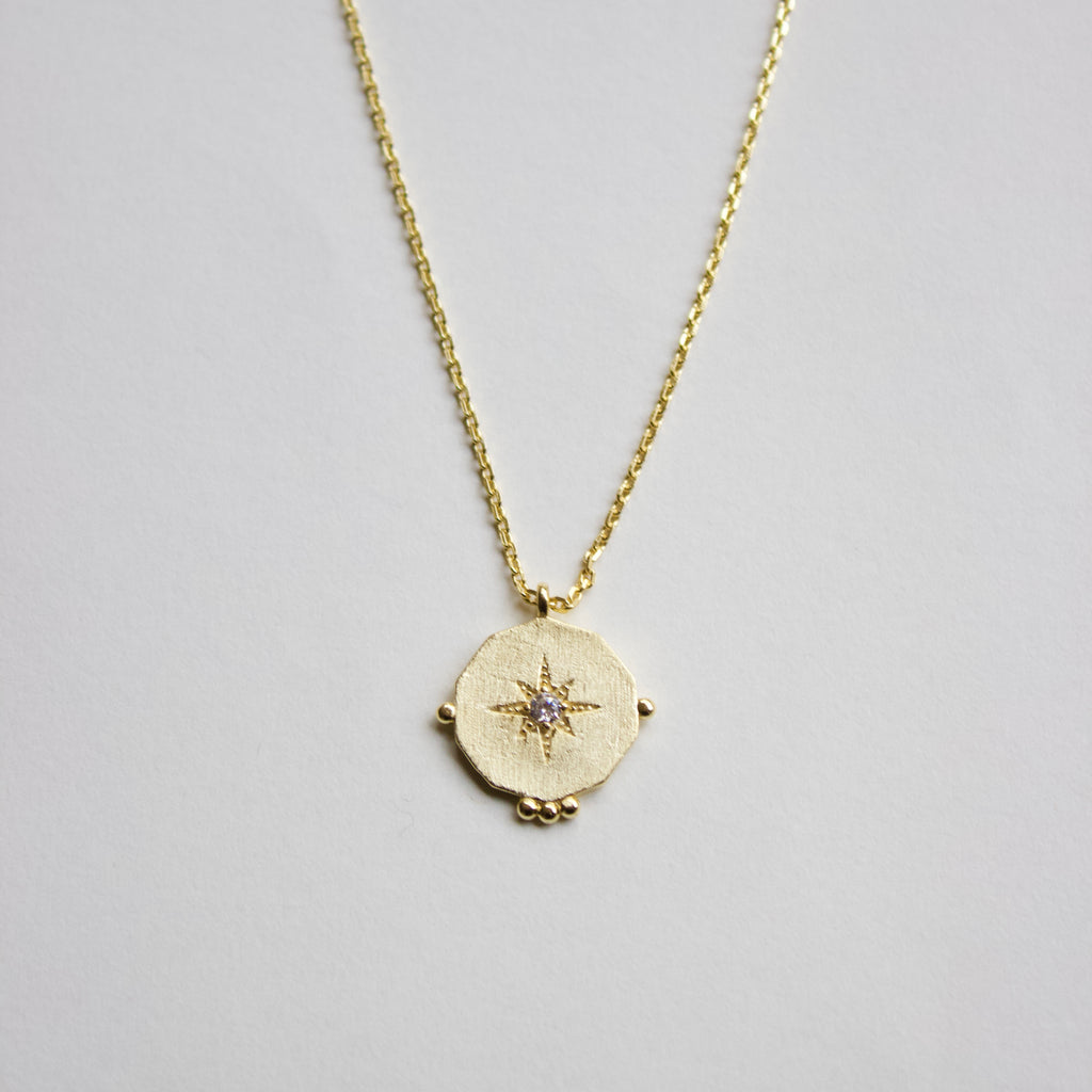 North Star Coin Necklace – She's Unique